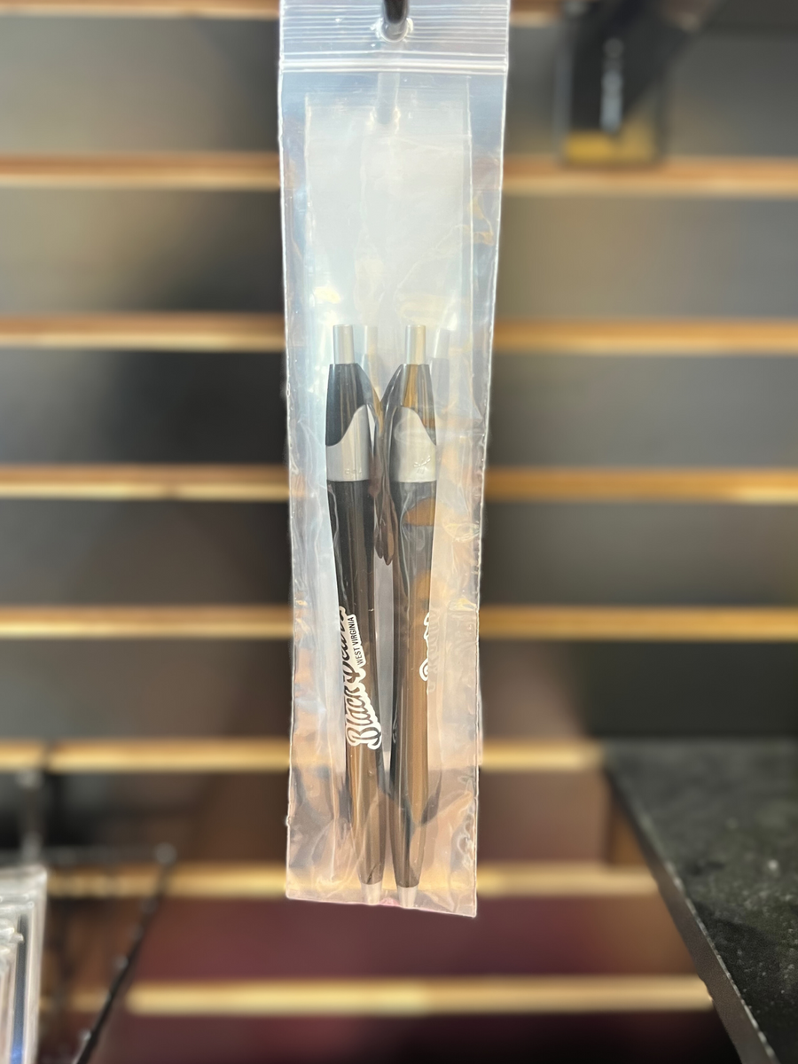 West Virginia Black Bears 2-Pack of Pens